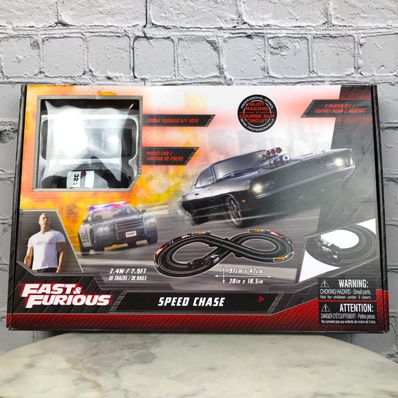 Fast & Furious | Toys | Fast Furious Speed Chase Slot Racing ...